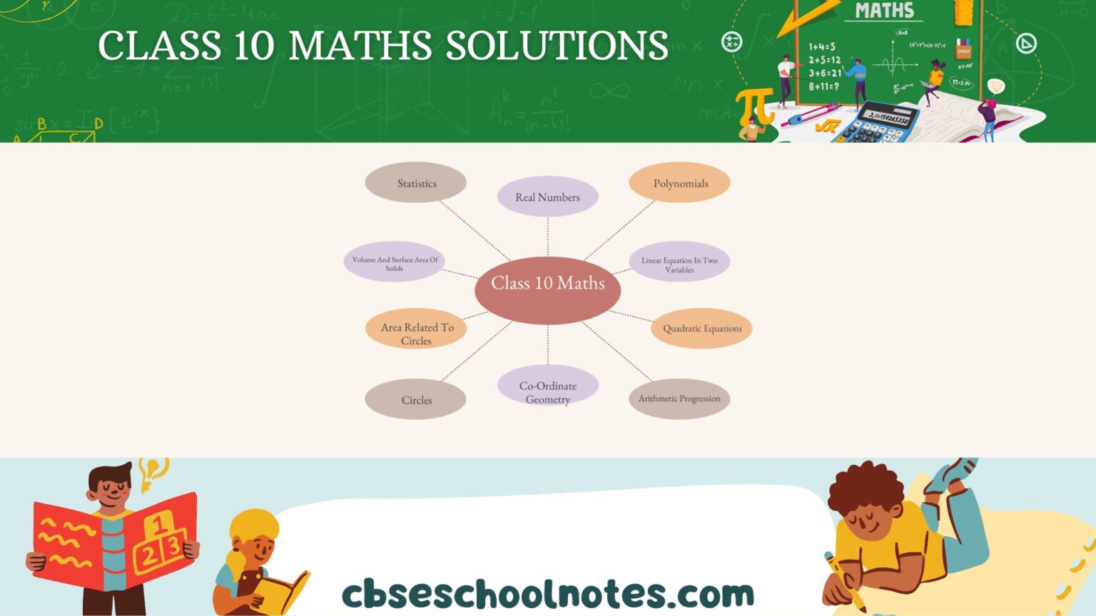CBSE Solutions For Class 10 Maths - CBSE School Notes
