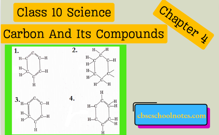 NCERT Solutions For Class 10 Science Chapter 4 Carbon And Its Compounds ...